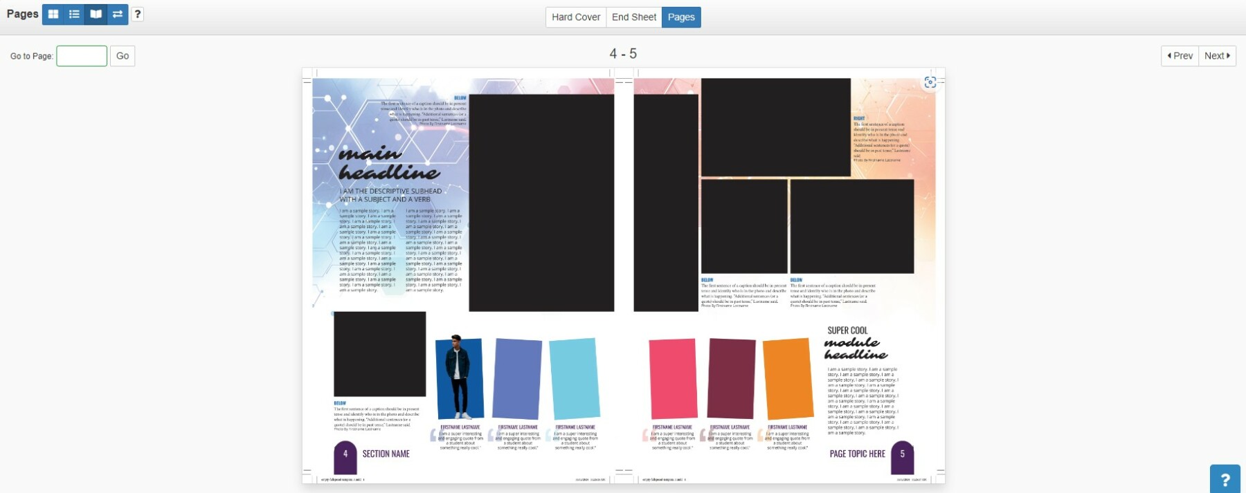 Yearbook Templates | Streamlining Your Yearbook Process | Friesens