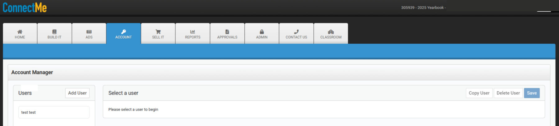 Easy ConnectMe User Account Setup | Friesens Corporation