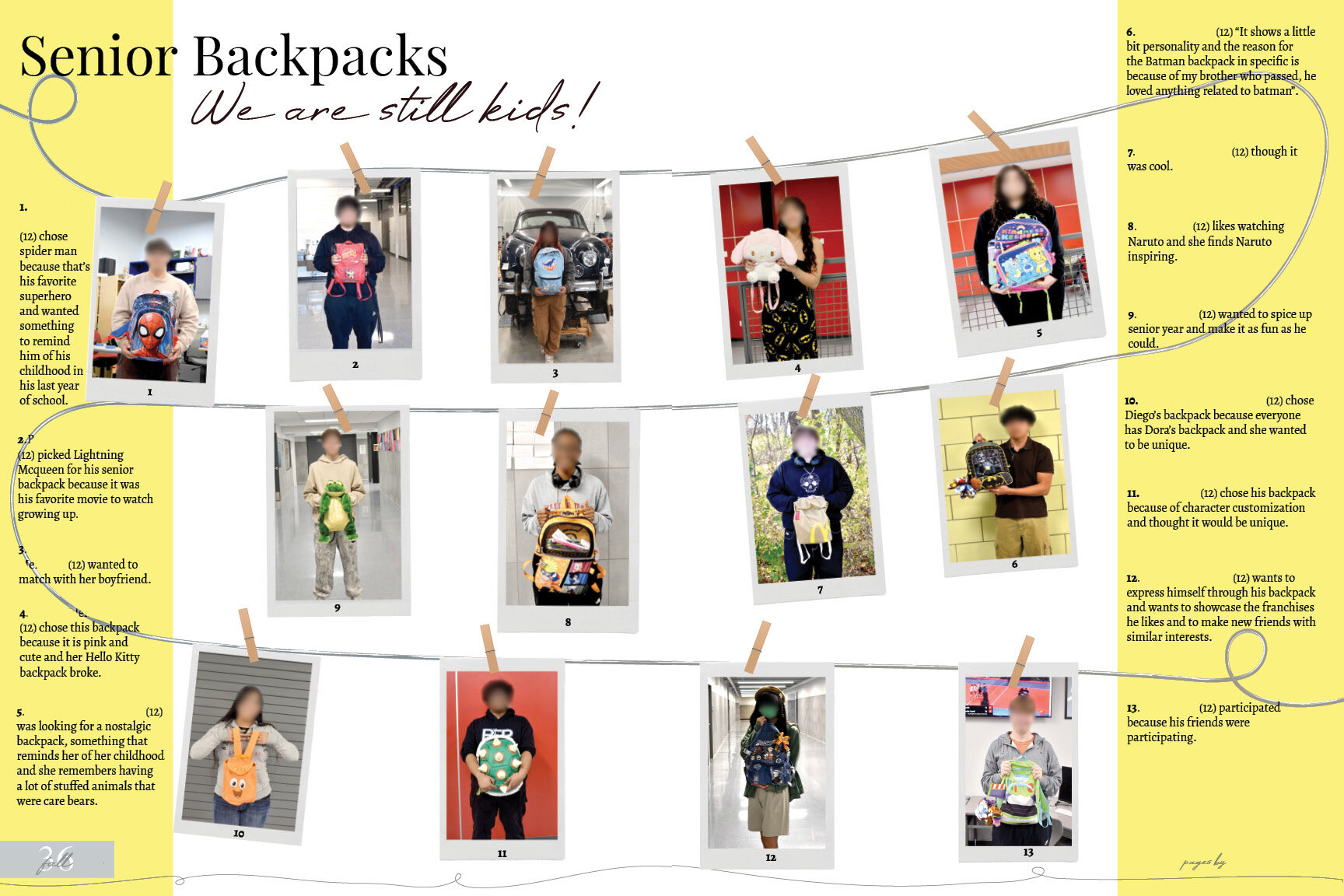 Key Elements of a Yearbook Spread | Friesens Yearbooks